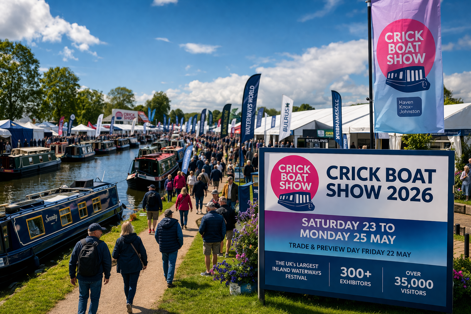 Celebrating Crick Boat Show - 2026 - Shoreline DC